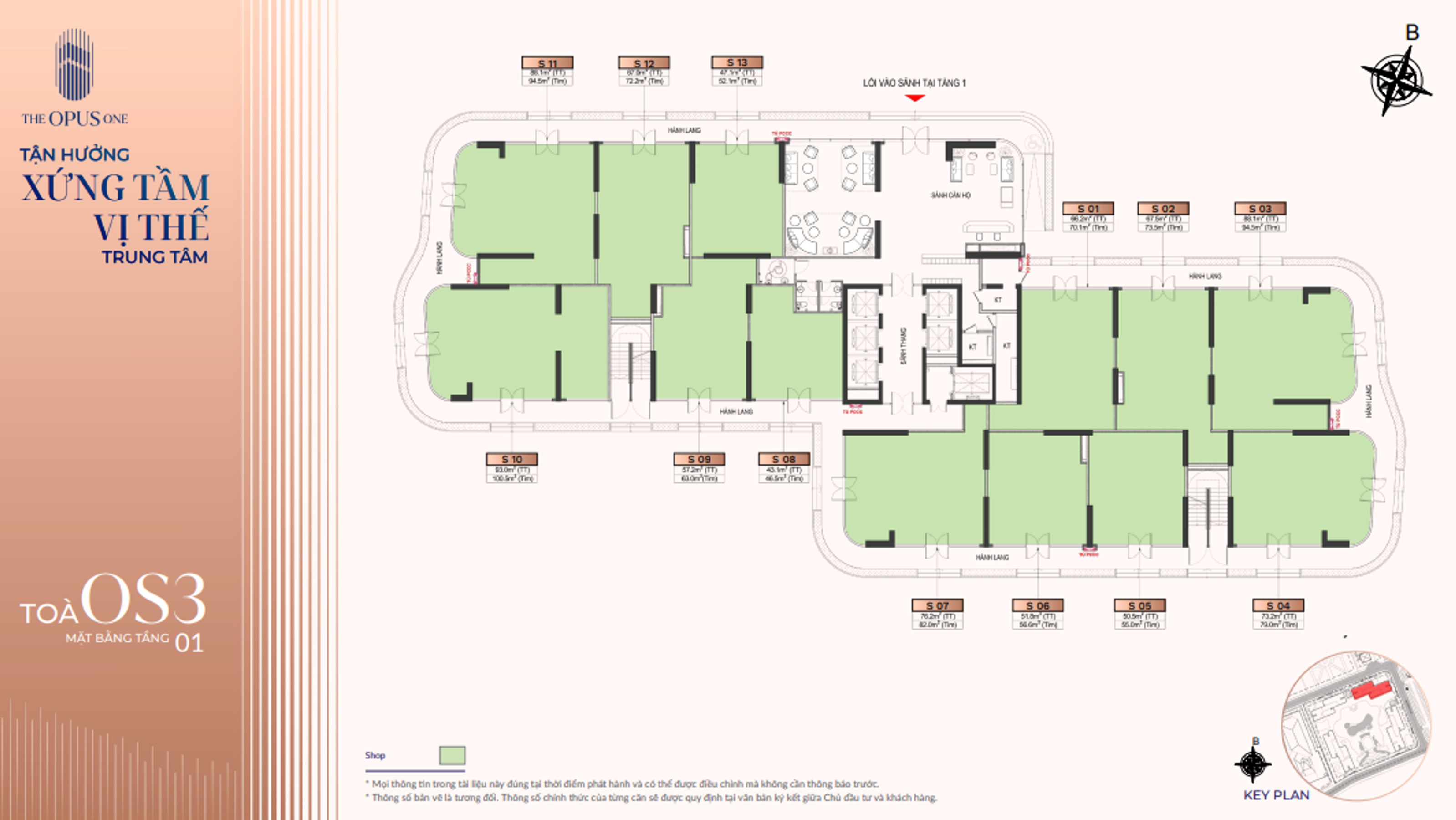 Tòa OS3 The Opus One - Vinhomes Grand Park