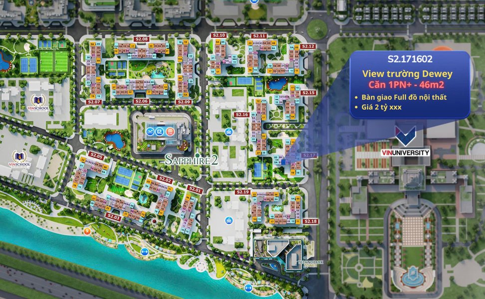 Tòa S2.10 Vinhomes Ocean Park