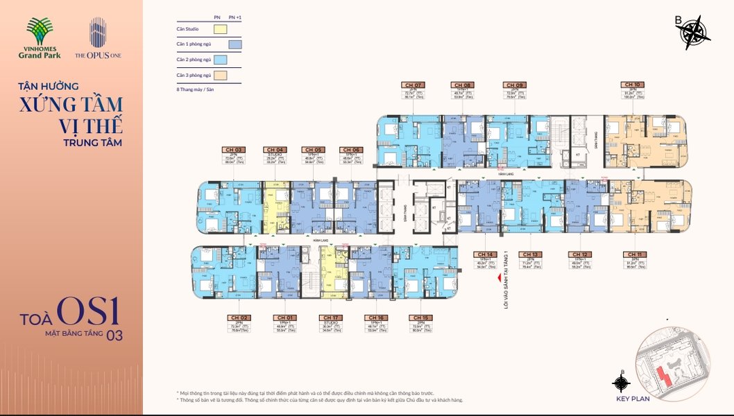 Tòa OS1 The Opus One