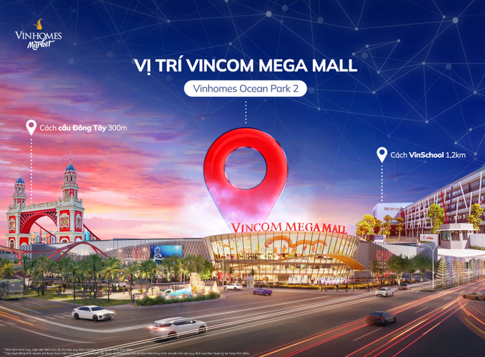 Vị trí Vincom Mega Mall Ocean City ở đâu?